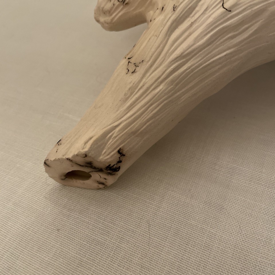 Native American Horse Hair Pottery Running Horses Sculpture Signed DW ...
