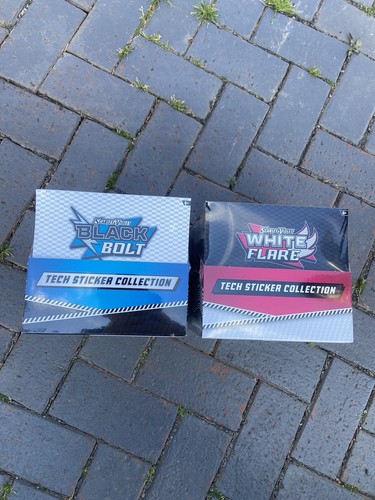 Pokémon TCG White Flare/Black Bolt Tech Sticker Collection Sealed Case ...