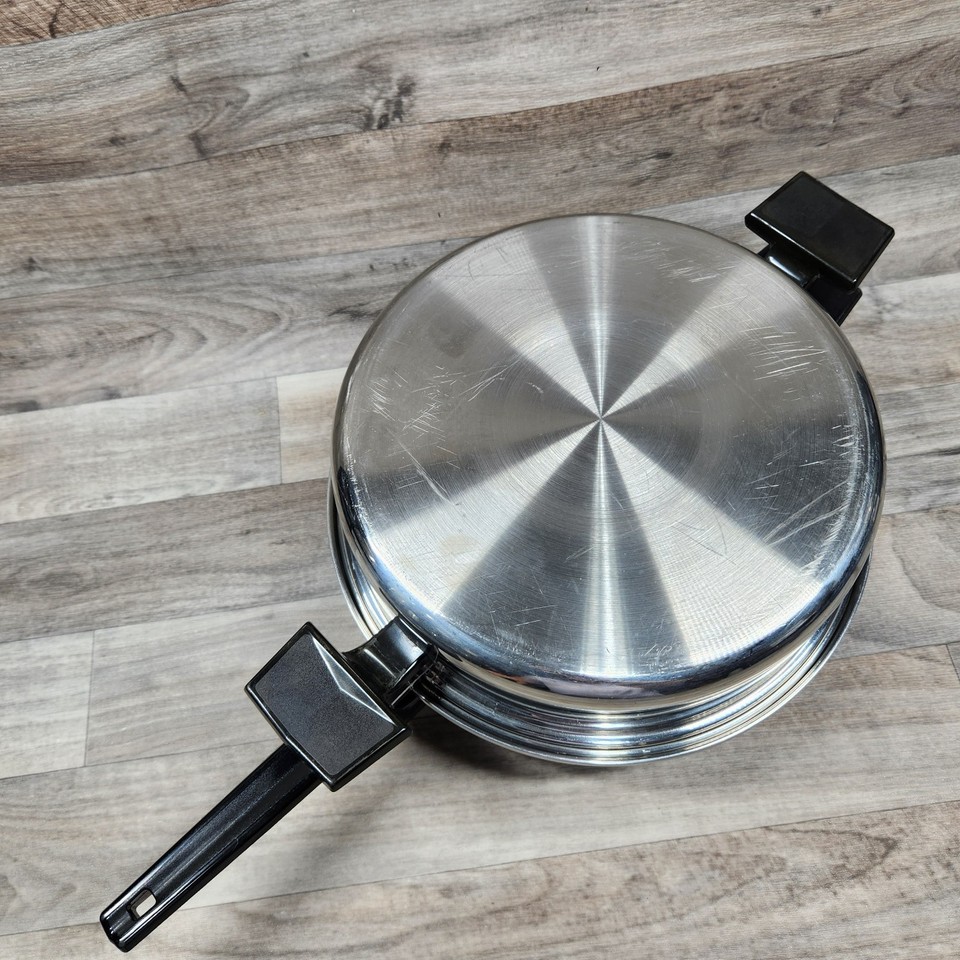 3pc Royal Prestige Cookware SET 11' skillet & roast topper With Egg ...