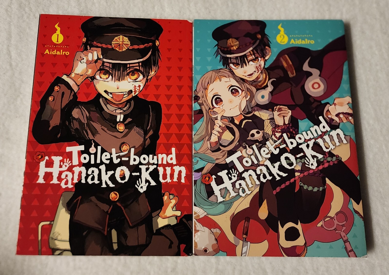 Toilet-Bound Hanako Kun Manga Volume 1 and 2 Aidalro 2017 English Yen ...