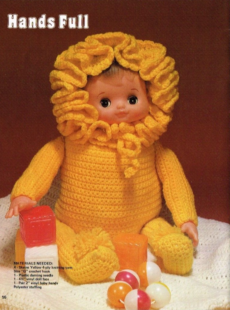 Dolls to Crochet for Use & Play Santa Hobo Monkey TP Holder 1981 ...