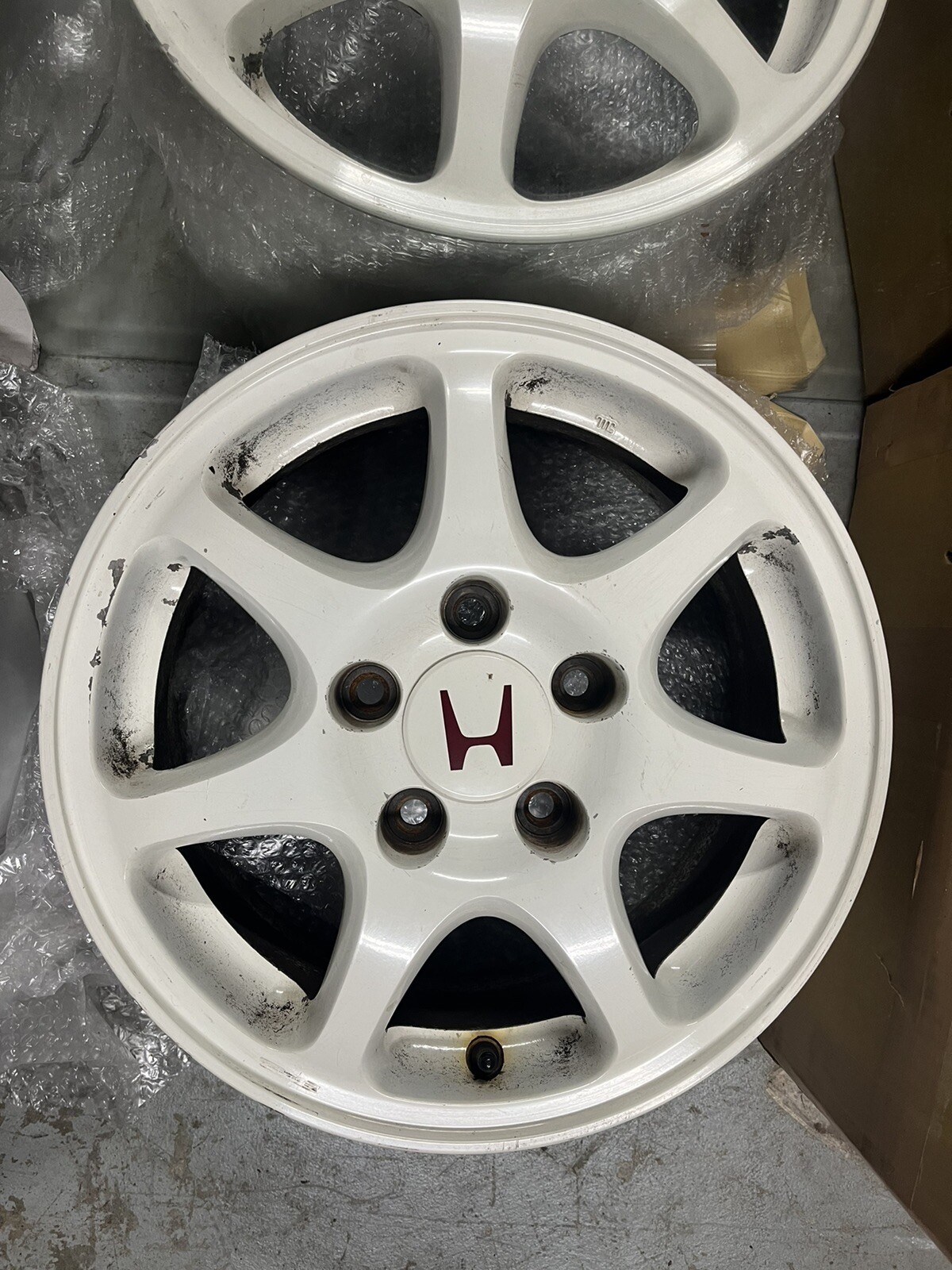 1992-1995 Honda Jdm Civic Ek9 Type R 15 Inch OEM Championship White ...