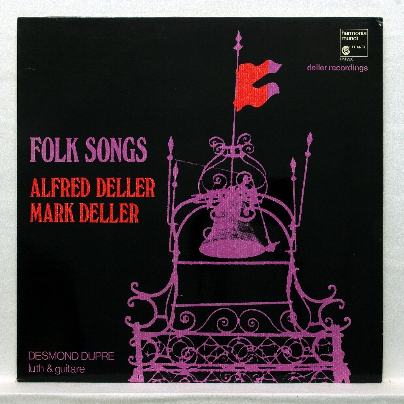ALFRED DELLER * MARK DELLER * FOLK SONGS * HARMONIA MUNDI LP NM | eBay