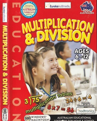 Kid's Pc - Multiplication & Division - Ages 6 to 12 (Very Good ...