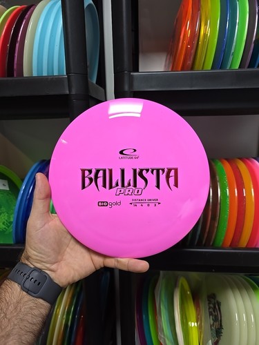 Latitude 64 BioGold Ballista Pro Pink 171g Distance Disc Golf Trilogy ...