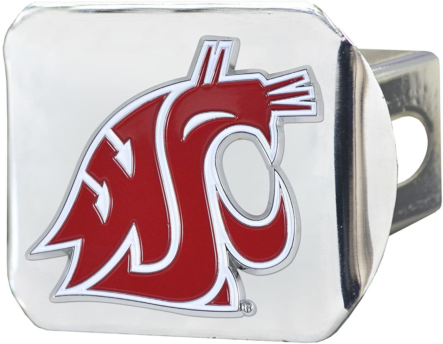 Washington State Cougars Hitch Cover Solid Metal with Raised Color ...
