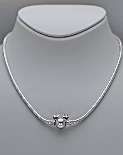 NEW 100% Authentic PANDORA 925 Ale Disney Mickey Mouse Chain Necklace ...