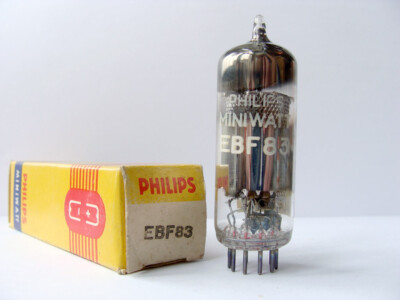EBF83/6DR8 PHILIPS NOS GERMANY Tube Röhre Valvola Lampe TSF Valve 진공관 ...