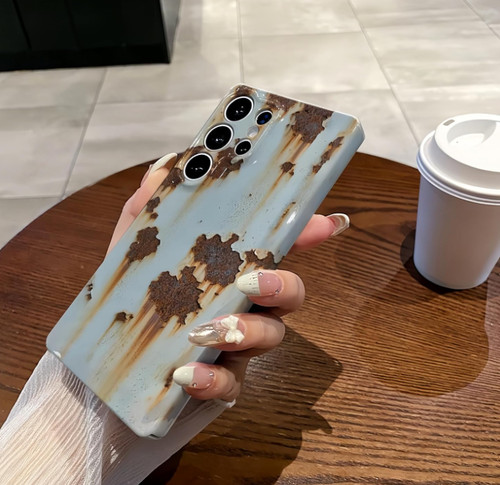 Rusty Phone Case,Rusty Metal Texture Shockproof Cover For Samgsung ...