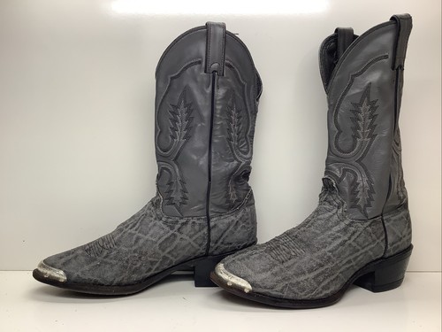 VTG MENS ABILENE COWBOY TOE RAND GRAY BOOTS SIZE 10.5 D | eBay