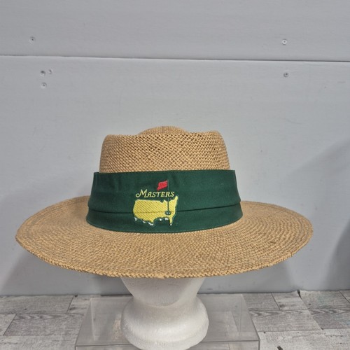 Masters Augusta National Exclusive Straw Sun Hat Green Band Texace USA ...