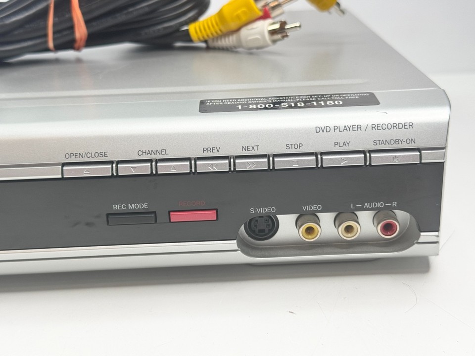 ⚓Funai SV2000 #WV10D6 DVD Recorder | +Remote | +50 Blank Discs | Tested ...