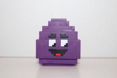 Grimace Limited McDonald’s Minecraft Grimace Egg Rare Figure NO CODE OR ...