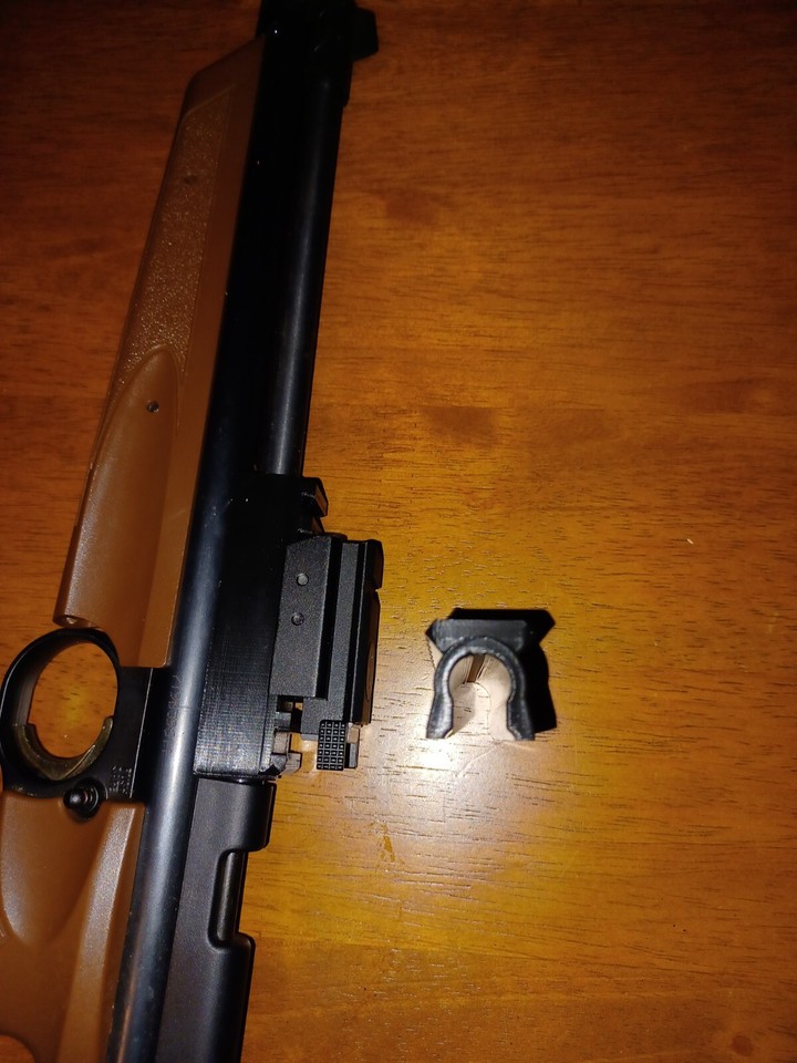 Crosman american classic 1377,1322,2240,362 picatinny clip on laser ...