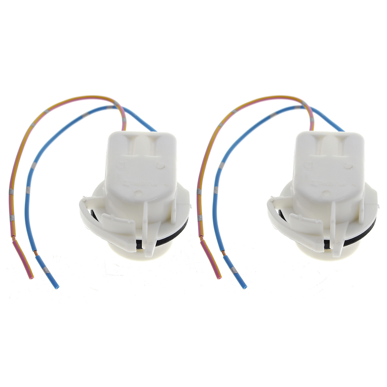 2x 3156 Bulb Socket Brake Turn Signal Light Harness Wire LED Pig Tail ...