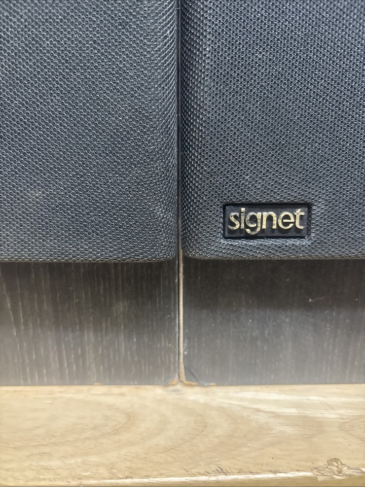 SIGNET SL250 B/U VINTAGE AUDIOPHILE SPEAKERS Tested | eBay