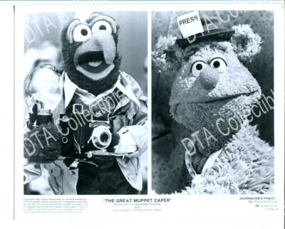GREAT MUPPET CAPER-8X10 PROMO STILL-GONZO-FOZZIE BEAR-1981 FN/VF | eBay