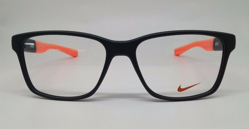 NIKE 7091 INT Black/Pink 070 Plastic Eyeglasses Frame 54-16-140 New RX ...
