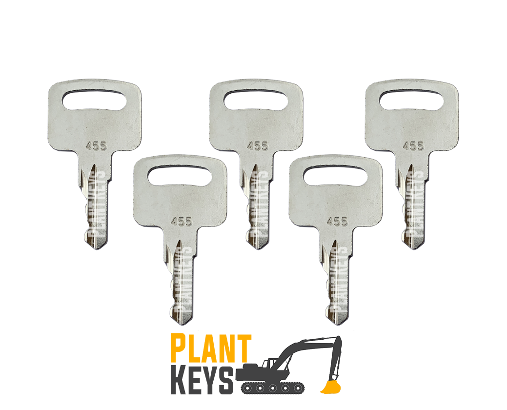 NiftyLift 455 Set of 5 Keys Genie SkyJack Kubota Whisper Ronis Terex ...