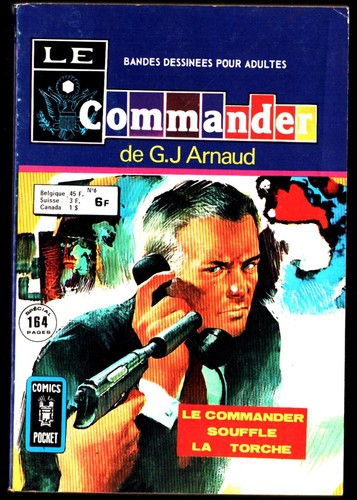 LE COMMANDER n°6 # GJ.ARNAUD # 1977 COMICS POCKET | eBay