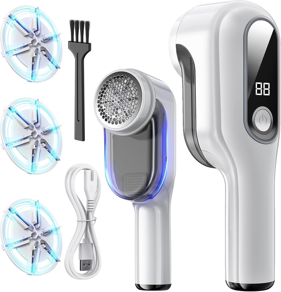 Electric Lint Remover Clothes Fluff Bobble Remover Fabric Shaver ...