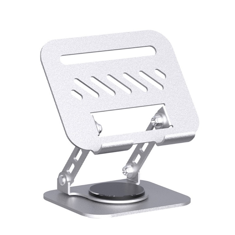 Adjustable Computer Stand with 360 Rotating Base Foldable Laptop Stand ...