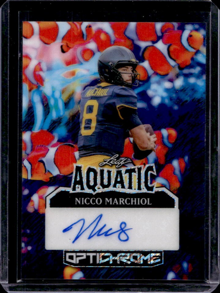 Nicco Marchiol 2025 Leaf Optichrome #A-NM1 Aquatic Autographs - Lazer ...