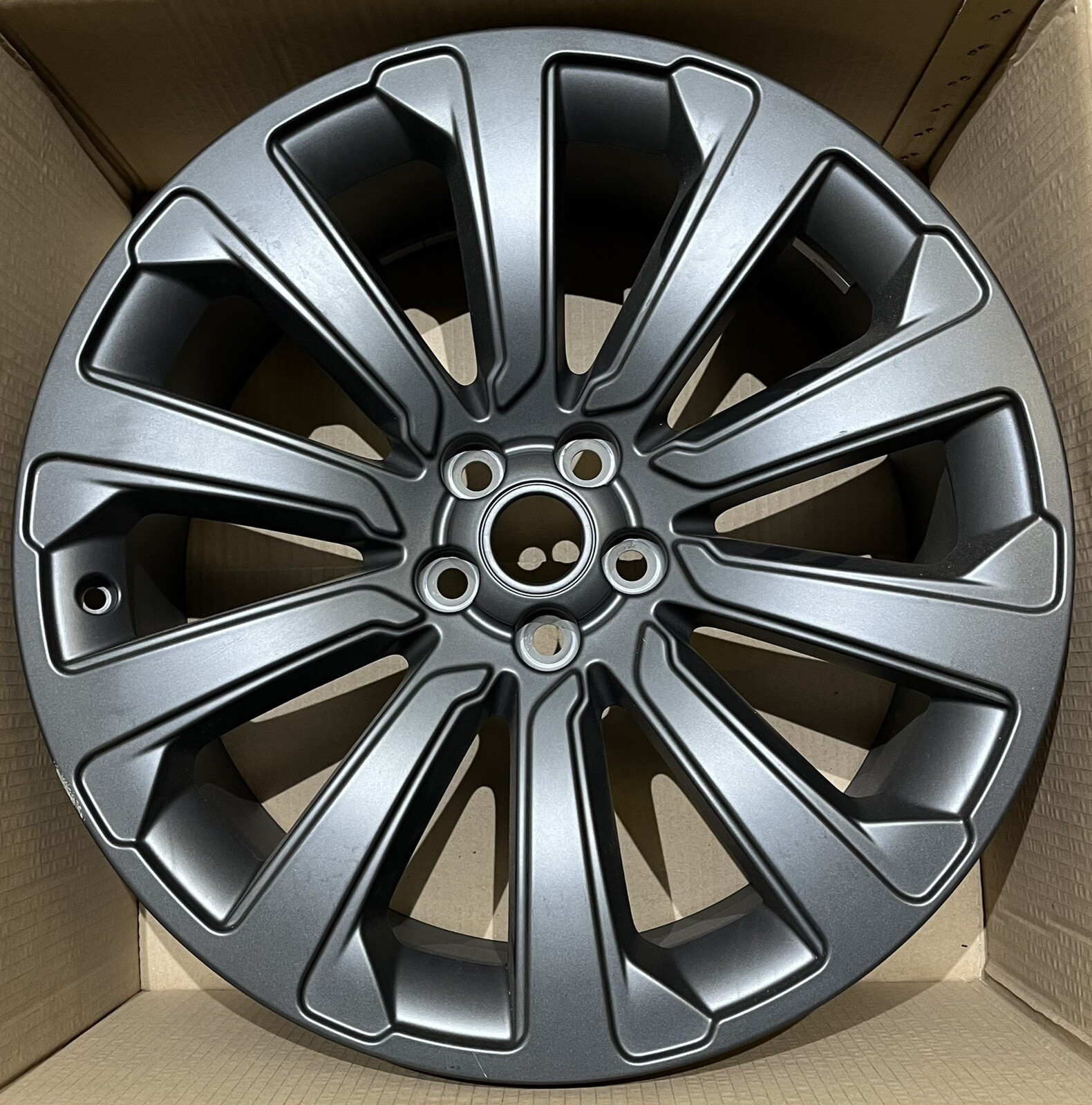 20" Genuine Range Rover Velar Satin Grey Alloy Wheels J8a2 1007 EB for ...