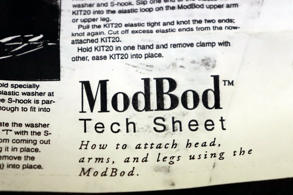 Modern Doll Art jointed Doll Body Mod Bod 13" for Porcelain Doll Makers ...