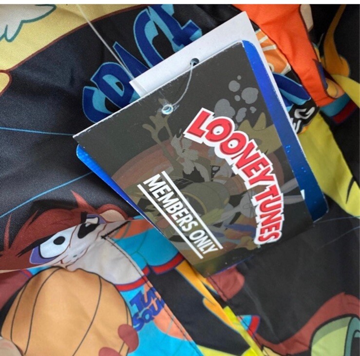 Members Only Space Jam A New Legacy Looney Tunes Hood Jacket Unisex ...