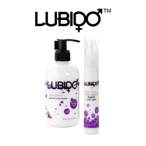 Lubido Hybrid Lube Moisturising Silicone & Water Based Slik Silky Sex ...