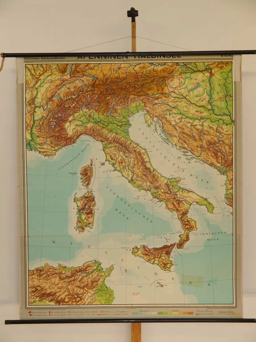 Apennine Peninsula Map