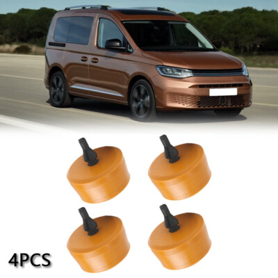 4x Rear Bump Stop Leaf Spring Rubber Buffer 2K0511155A For VW Caddy Mk3 ...