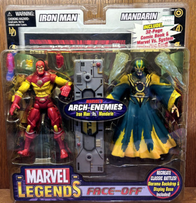 ToyBiz 2006 Marvel Legends Arch- Enemies Iron Man Vs Mandarin Face-off ...