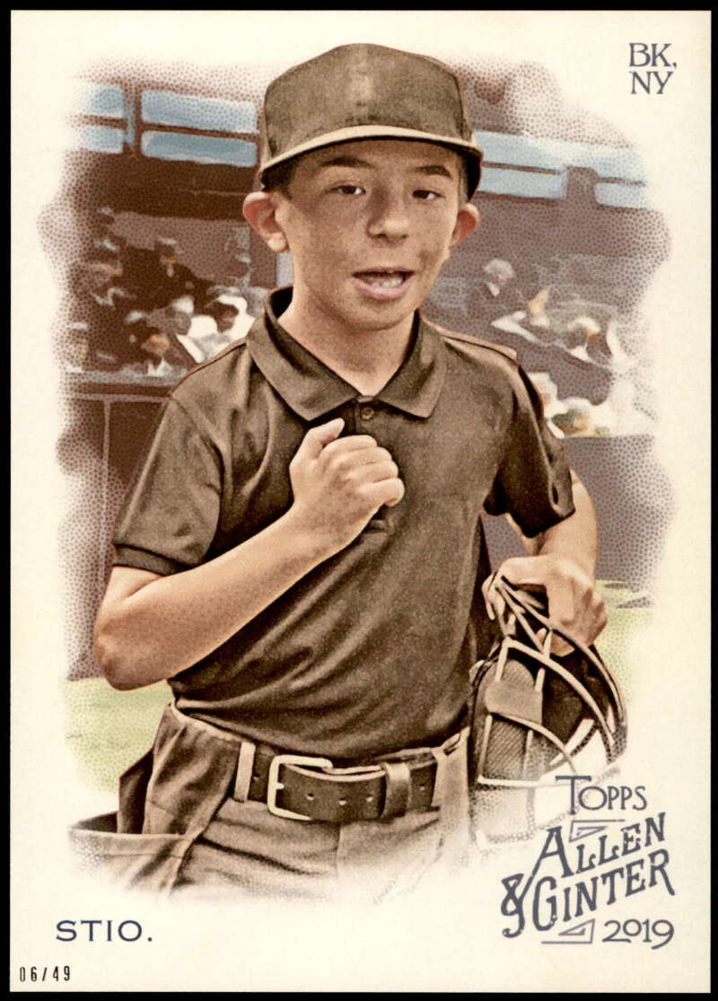 Vincent Stio 2019 Allen and Ginter 5x7 #156 6/49 | eBay