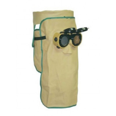 Leather Welding Monkey Mask with Shade 10 Lens | eBay UK