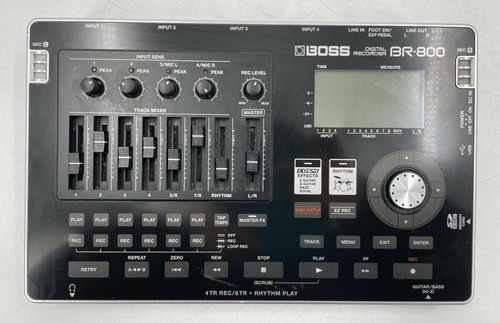 BOSS BR-800 Digital Recorder Multi Track 8-Track Portable BR800 Tested ...