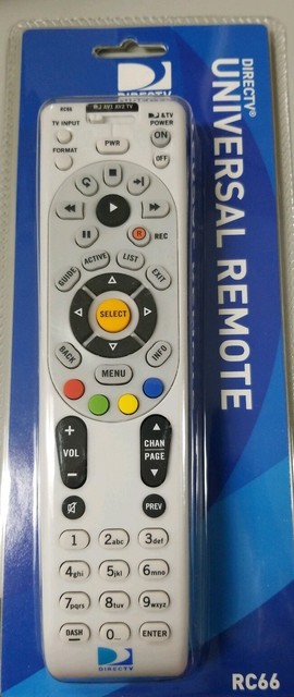 Programming directv remoter rc66 - inputgen