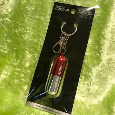 USJ Detective Conan Collectible Apotoxin pill case key chain | eBay