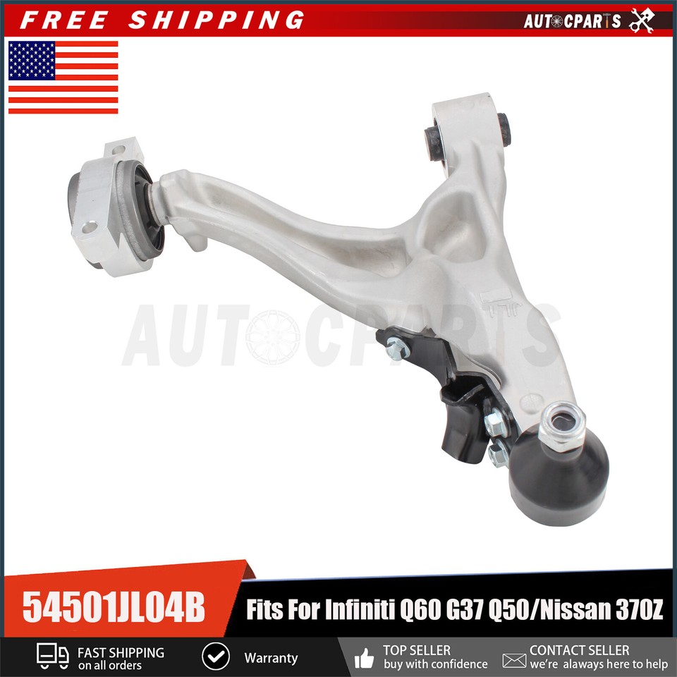 For Infiniti Q60 G37 Q50 Front Driver Left Lower Control Arm Ball Joint ...