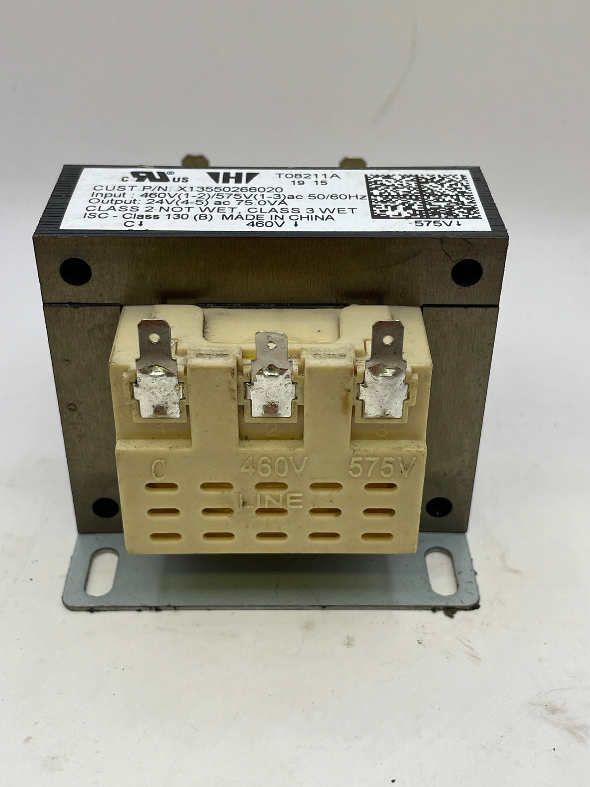 OEM Trane X13550266020 Control Transformer Input 460v Output 24vdc for ...