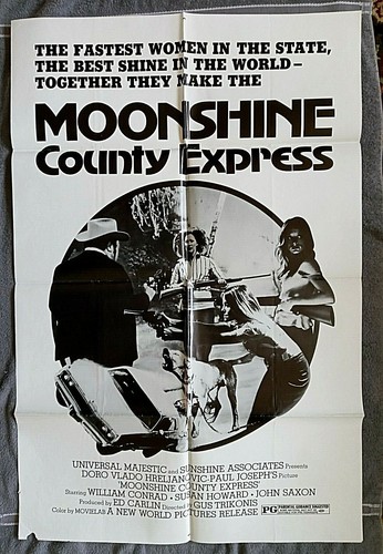 Moonshine County Express Movie Poster CLAUDIA JENNINGS John Saxon ...