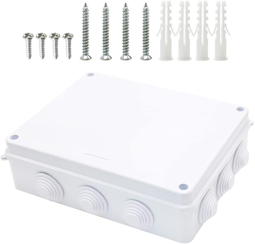 Outdoor Junction Box Waterproof ABS Plastic Enclosure Electrical ...