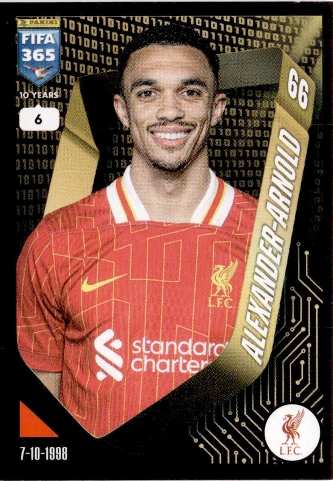 Panini FIFA 365 2025 10 Years Sticker - Aus ALLEN aussuchen - Teil 1 ...