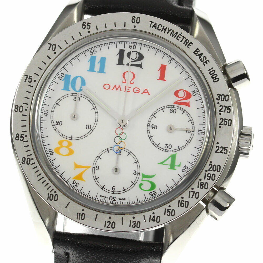 OMEGA Speedmaster White Mother of Pearl Women's Watch - 3836.70.36 for ...