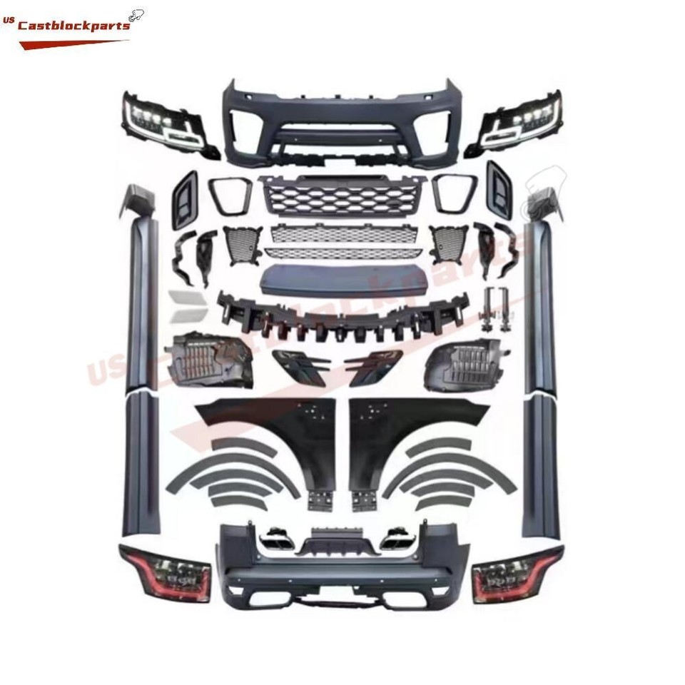 For 2015-2017 Land Rover Range Rover Sport Modified Upgrade 18-21 SVR ...