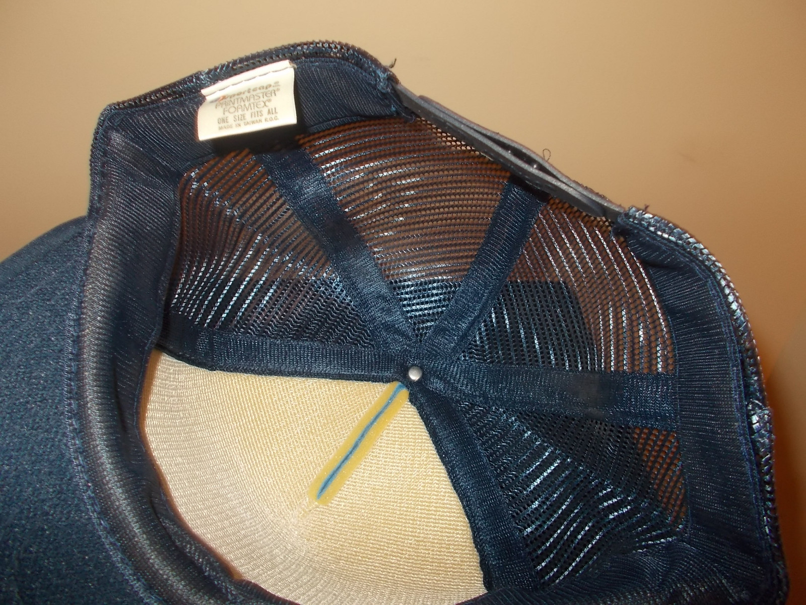 VTG-1980s NIMCO Nickles Machine foam mesh trucker welding snapback hat ...