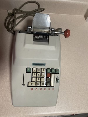 Cash Register, Adding Machines - Vintage Monroe Adding Machine
