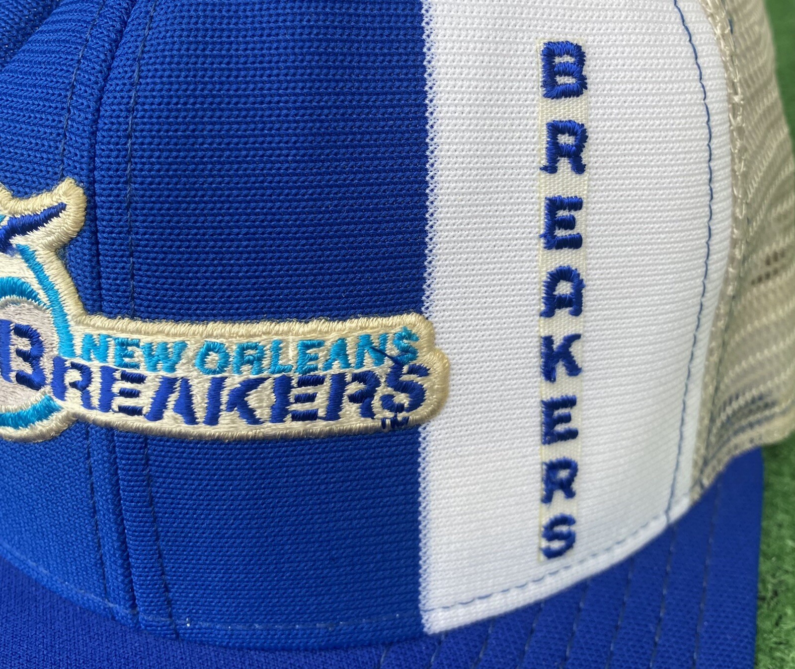 Vintage 80’s New Orleans Breakers USFL Embroidered Snapback Hat Sz ...