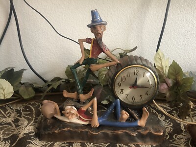 old vintage desktop clock | eBay